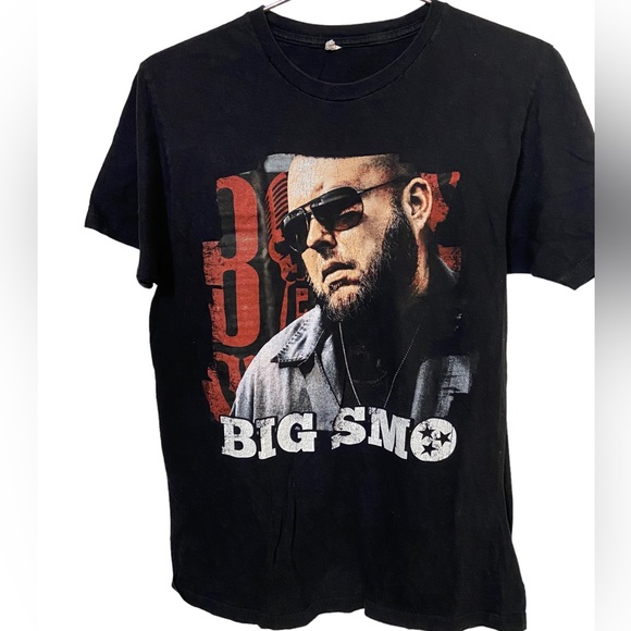 Vintage | Shirts | Big Smo Country Music Rap Concert Band Tshirt Mens M ...